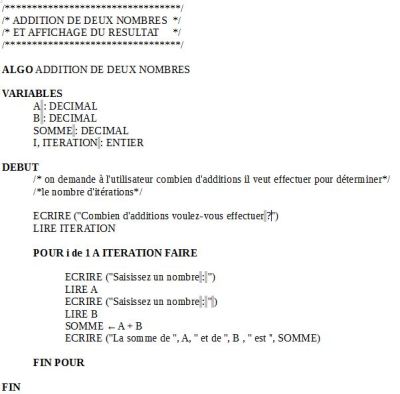 La boucle Répéter n fois [ALGORITHMIQUE ET PROGRAMMATION ]